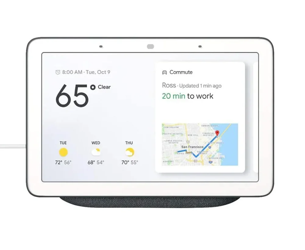 Google Nest Hub 7″ 2nd Gen Smart Home Assistant - Bushra Store