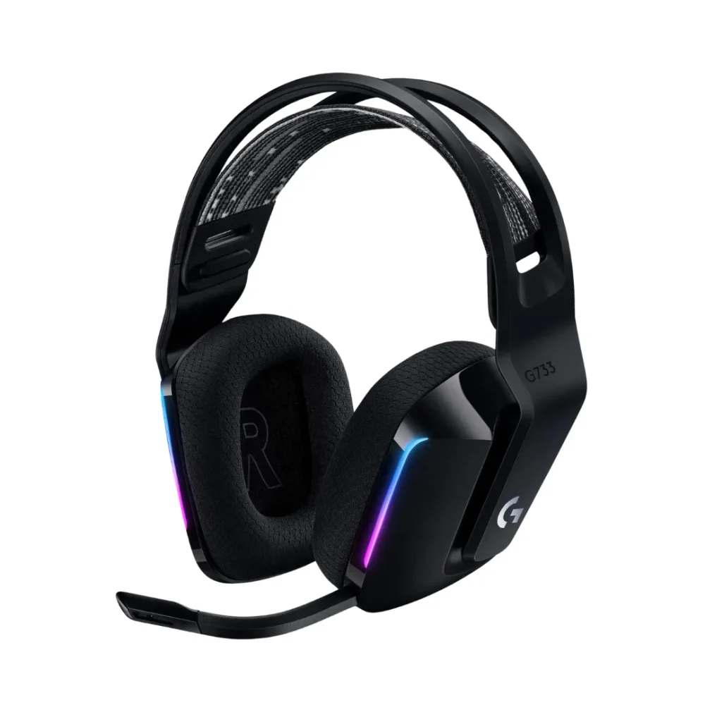 Logitech G733 Lightspeed Wireless Gaming Headset With RGB Light Sync ...